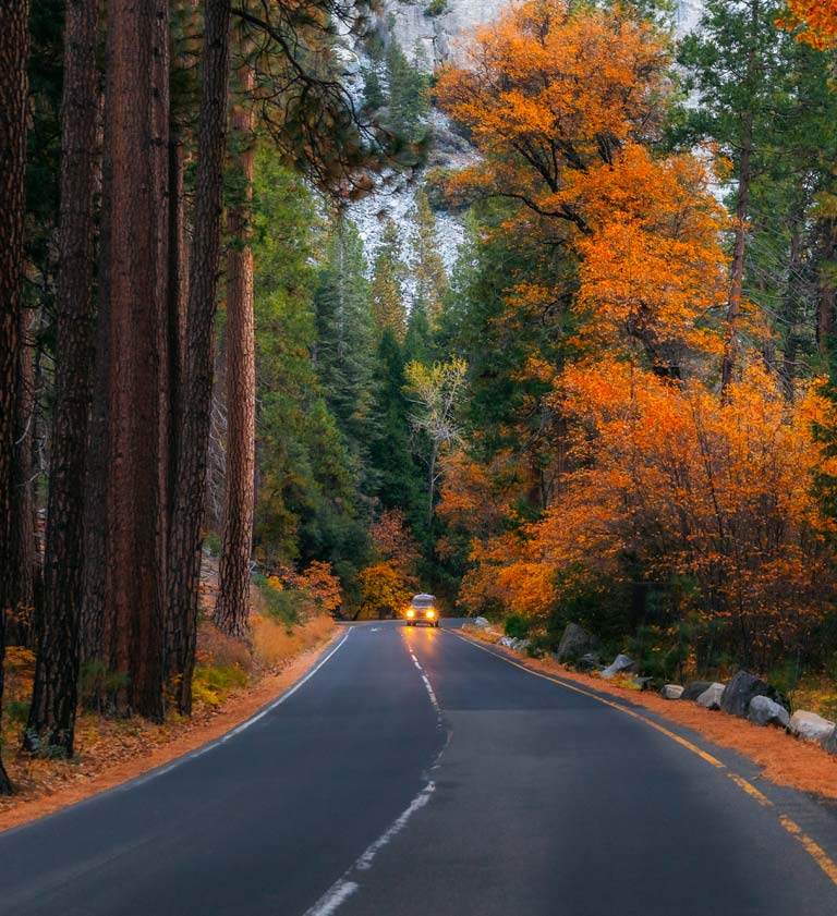 One Day Fall Yosemite Itinerary - Tenaya at Yosemite